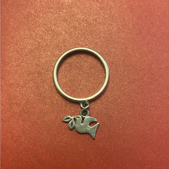 James Avery | Jewelry | James Avery Dangle Ring With Dove Charm | Poshmark